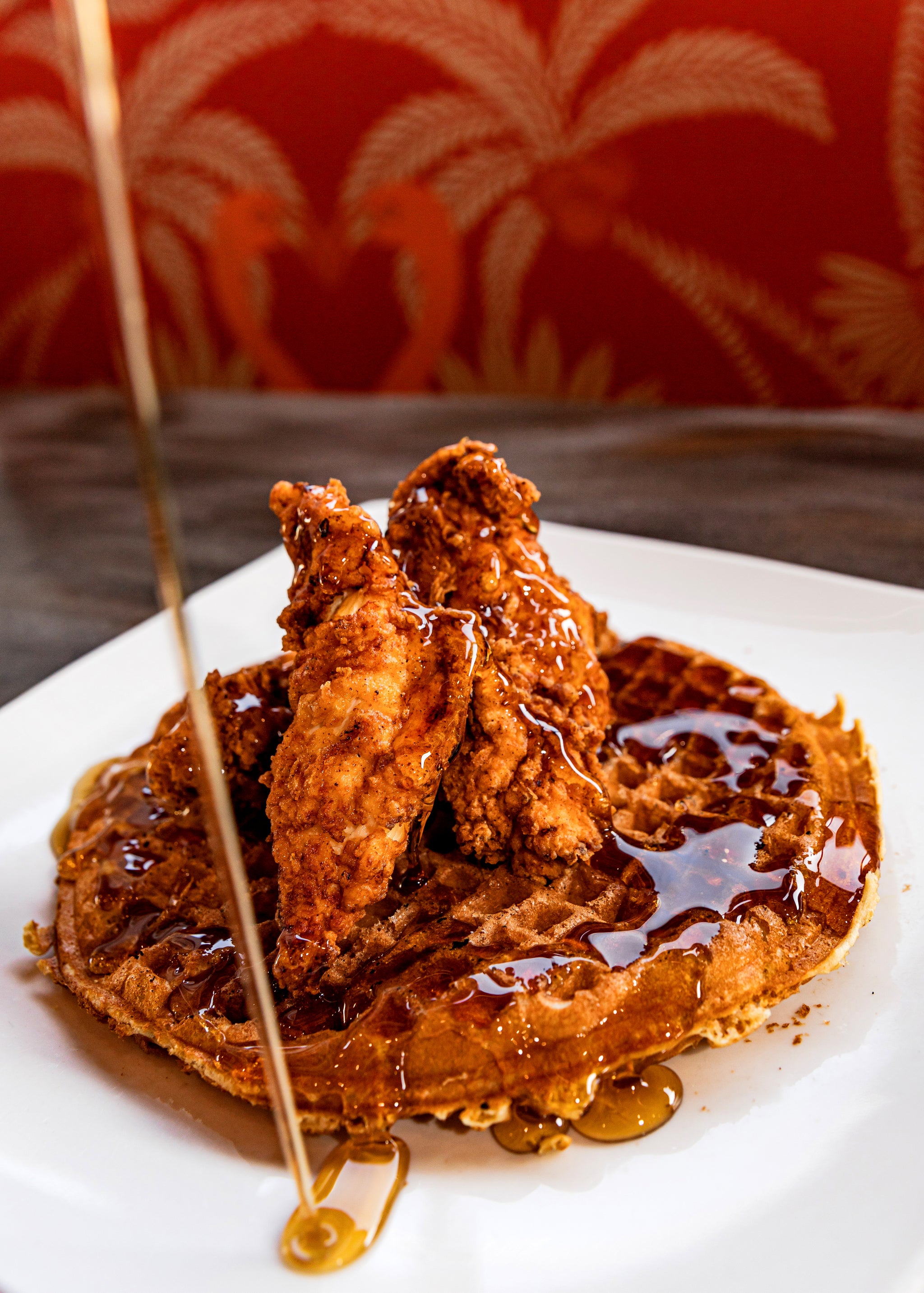 Chicken & Waffles – California Grill & Bar